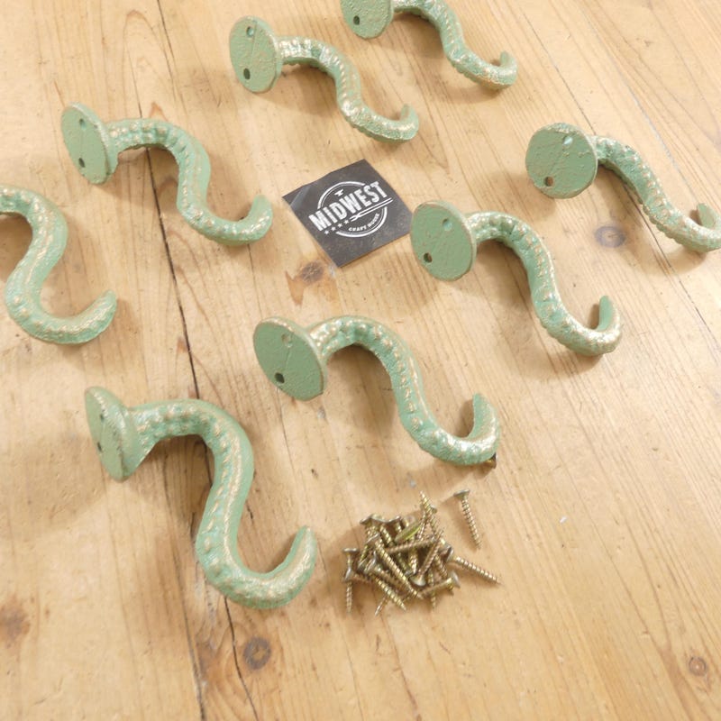 Gold Octopus Hooks - Etsy