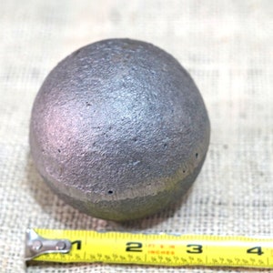 3 Cast Iron Cannonball Replicas Cannon Ball Iron Ball 3 1/2 - Etsy