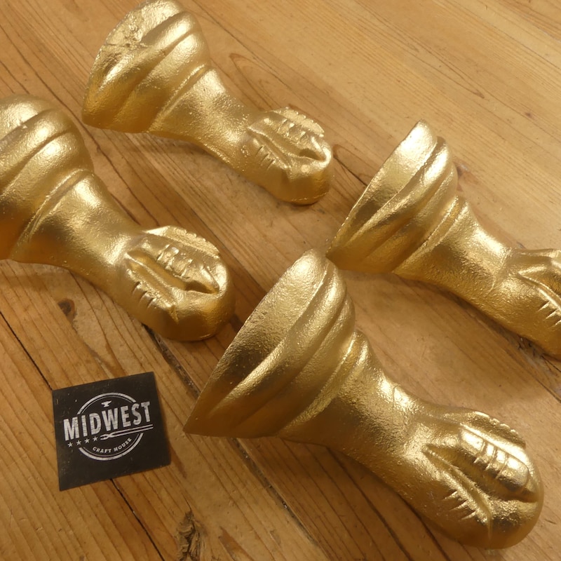 Cast Iron Claw Foot Set - Etsy