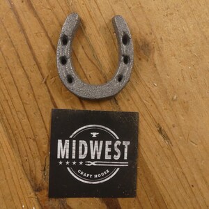 100 Small Cast Iron Horseshoe Cast Iron Metal Horseshoes Good Luck ...