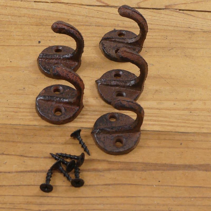 Rustic Key Hook - Etsy