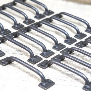 20 Cast Iron Handles, Door Pulls, 6" Long, Handles, Supply, Cabinet ...
