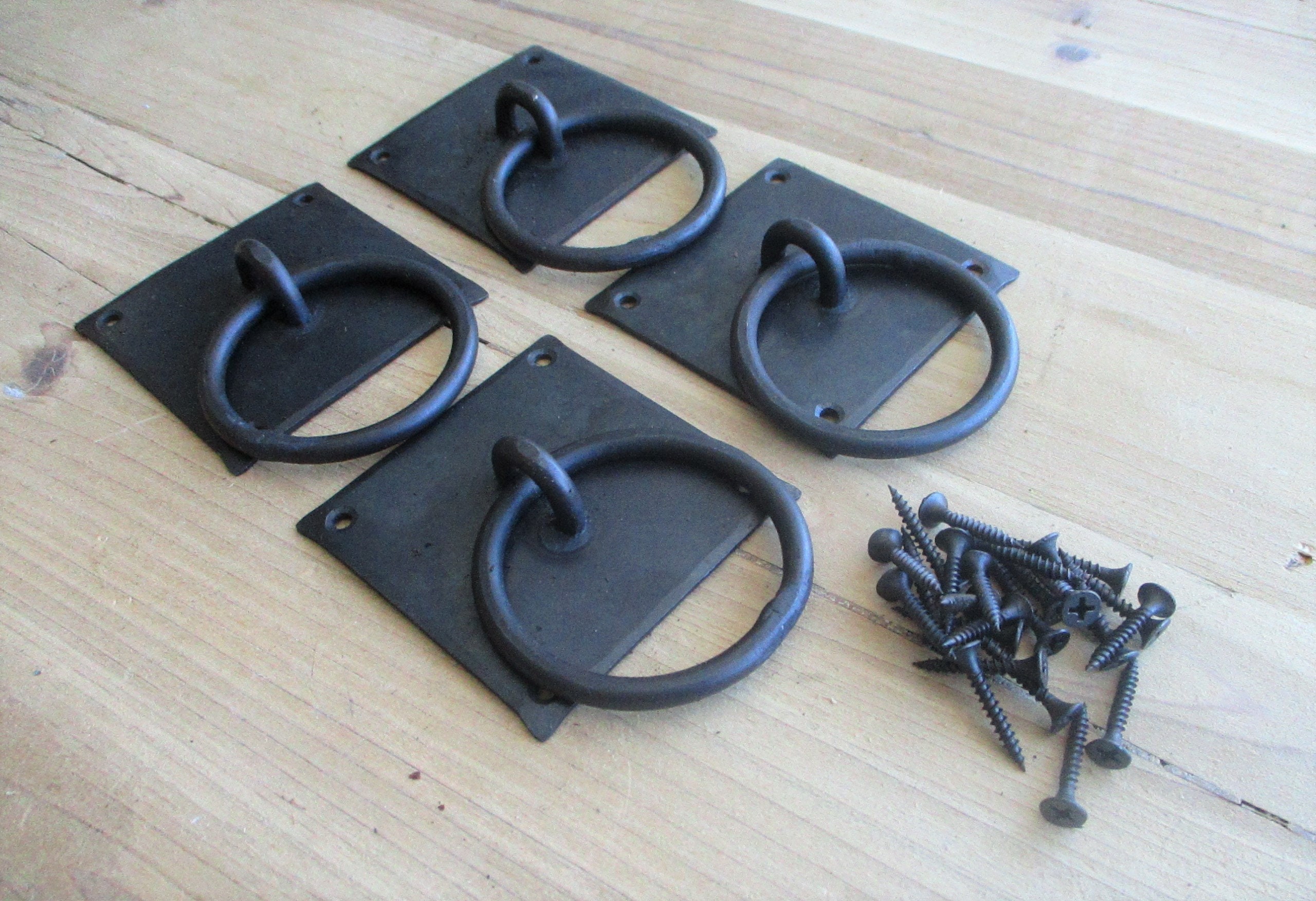 Large Ring Pull Handles - Etsy