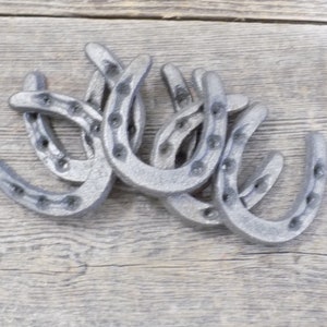 100 Small Cast Iron Horseshoe Cast Iron Metal Horseshoes Good Luck ...