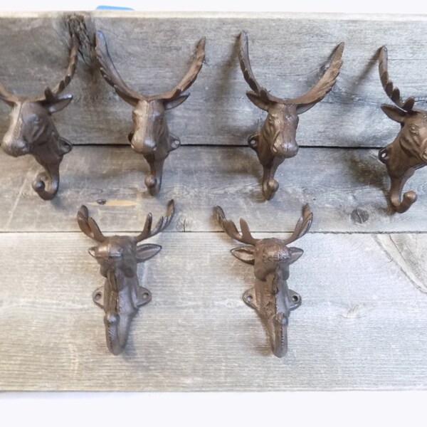 Deer Head Hook - Etsy