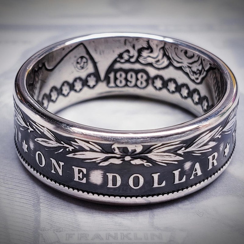 Silver Dollar Dollar Bill - Etsy