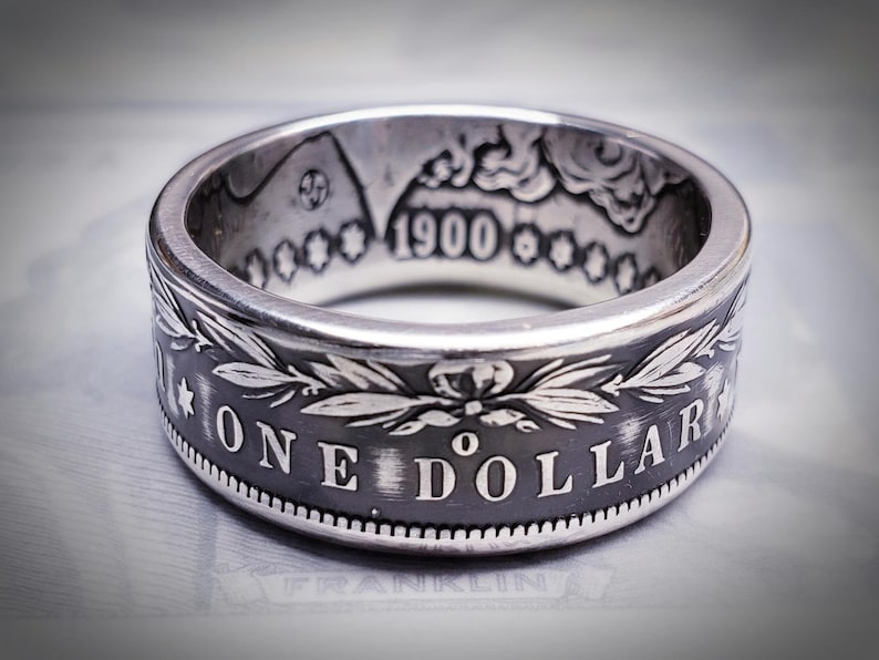 Morgan Silver Dollar Coin Ring | Etsy
