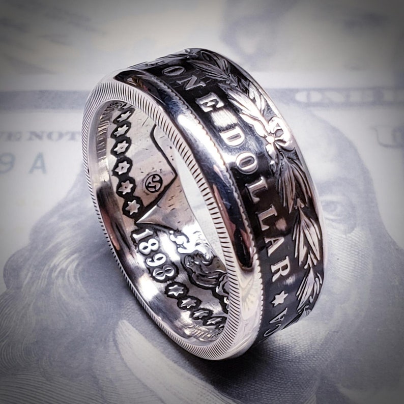Morgan Silver Dollar Coin Ring - Etsy