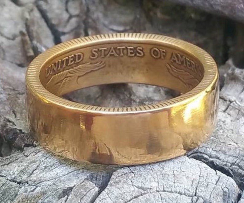 1/2 Ounce American Gold Eagle Coin Ring (22k ~ 91% Pure Gold!) - Etsy