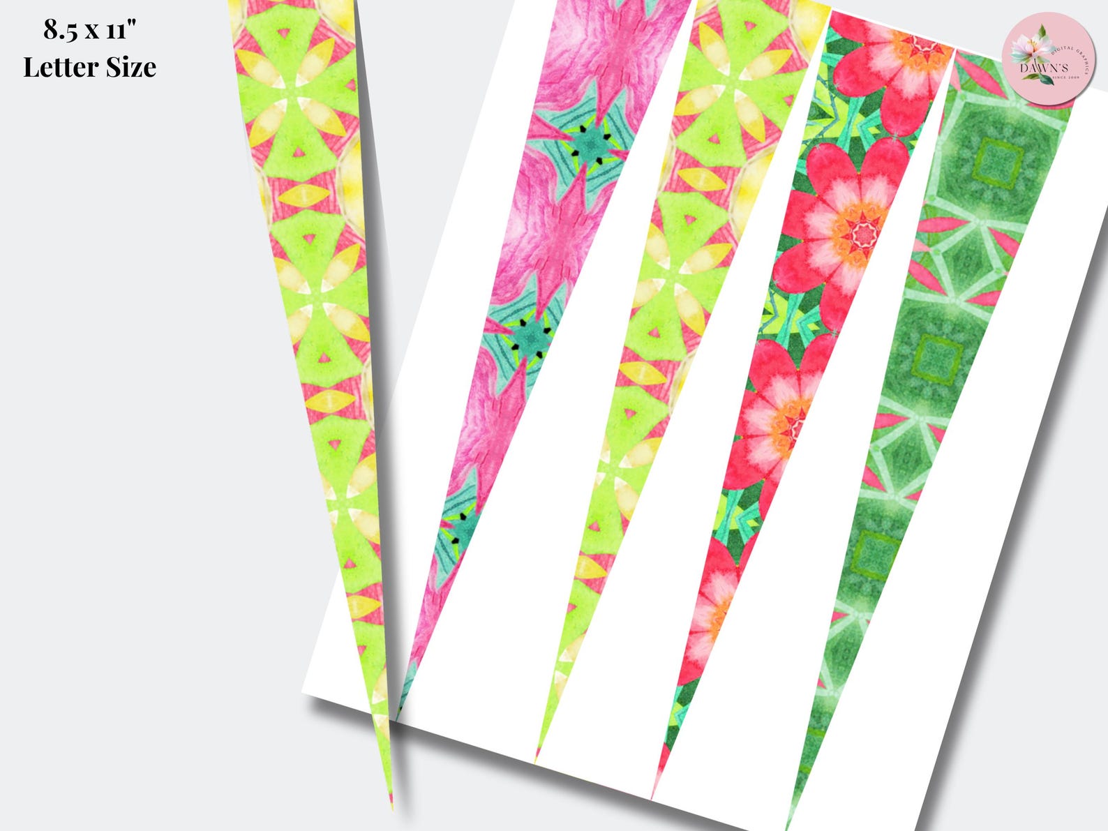 Printable Paper Beads | Paper Bead Template | Jewelry Bead Supplies ...