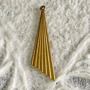 Raw Brass Connector Brass Jewelry Making Charm Findings 38mm (2 Pieces ...