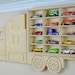 Toy Car Storage, Shelf for Cars, Wood Truck Storage, American Truck ...