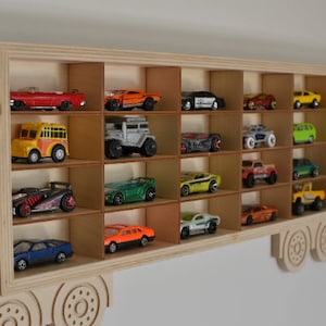 Wood Toy Car Storage, Toy Car Storage, Shelf for Cars Storage, American ...