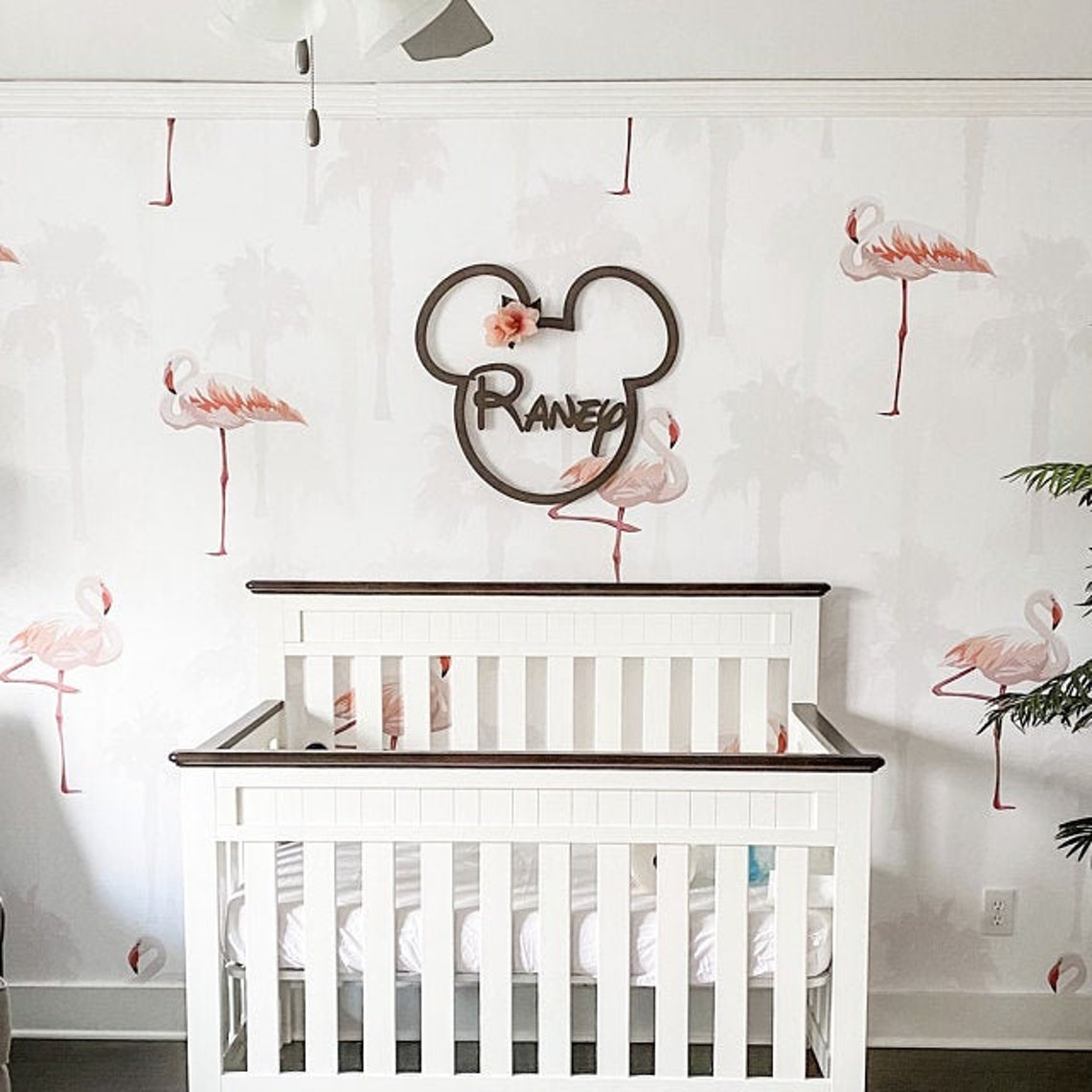 Minnie Mouse Sign Custom Name Minnie Mouse Wood Name Sign | Etsy