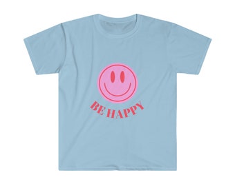 Smiley Face T-shirt - Etsy