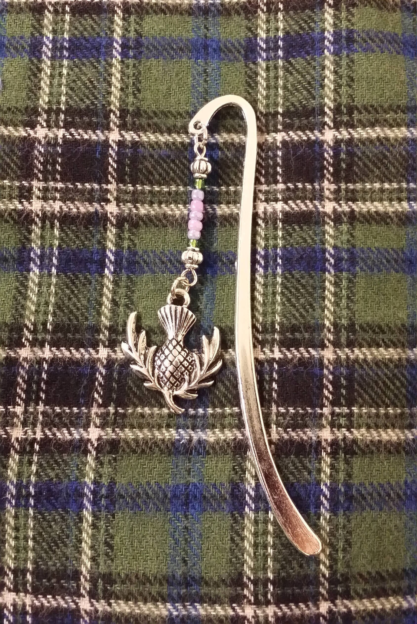 Scottish Thistle Bookmark - Etsy