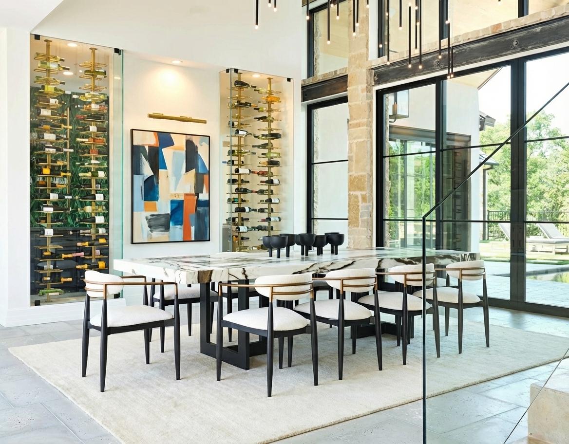 Floor to Ceiling / Pillar Series - Double Bottle Divide Wine Rack - Etsy