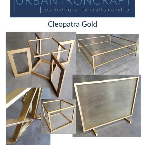 Gold Finish Sample Set - Etsy