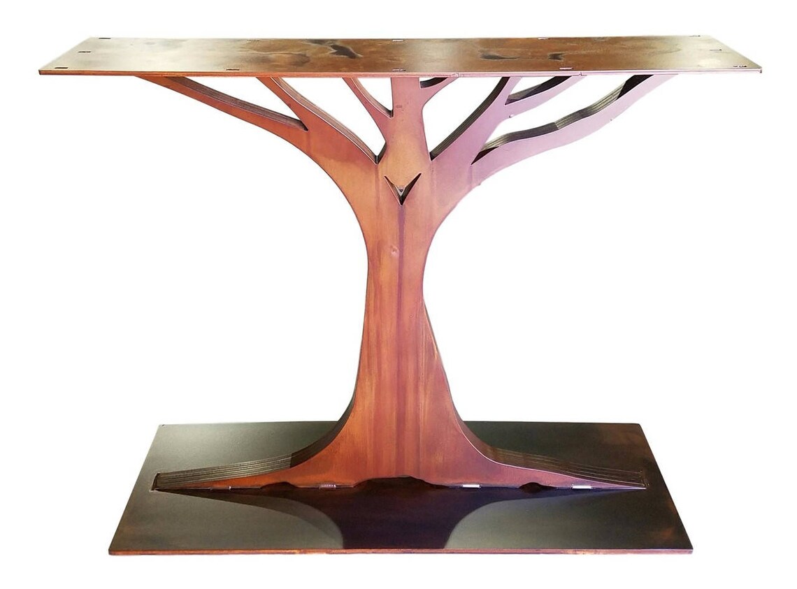 Oak Tree Console Table | Etsy