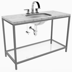 Metal Bathroom Vanity Base (emory) - Etsy