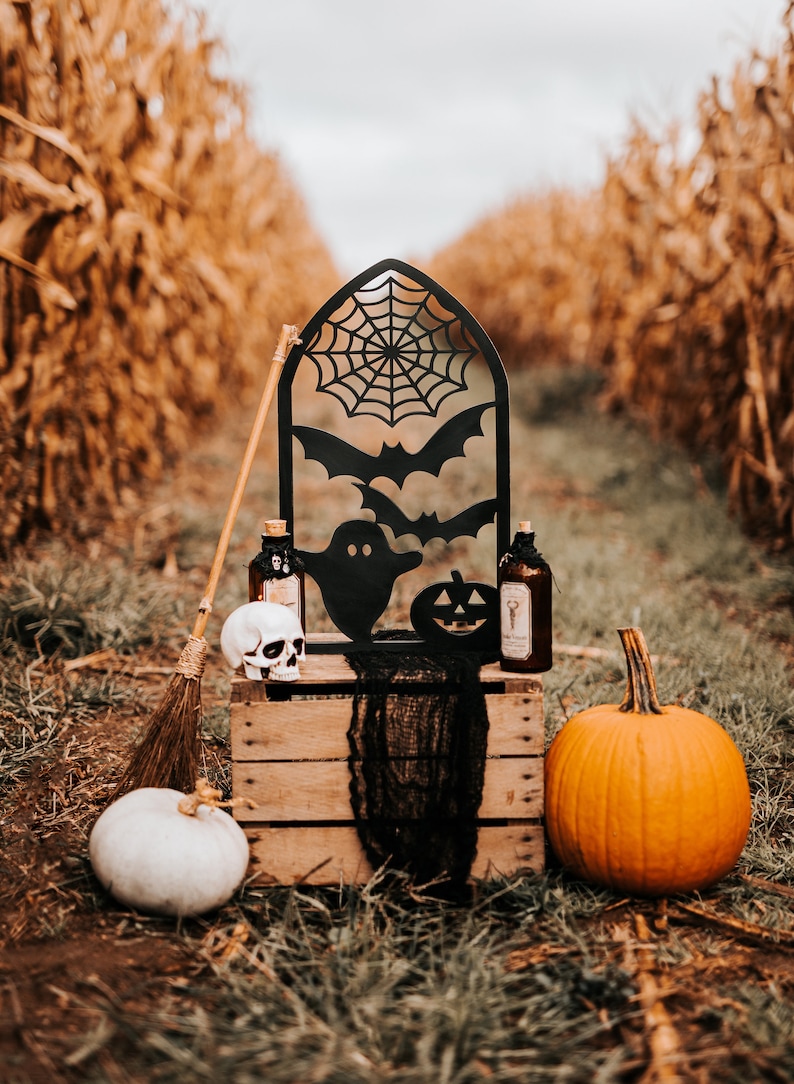 Spooky Arch Halloween Decor Window Arch Halloween - Etsy