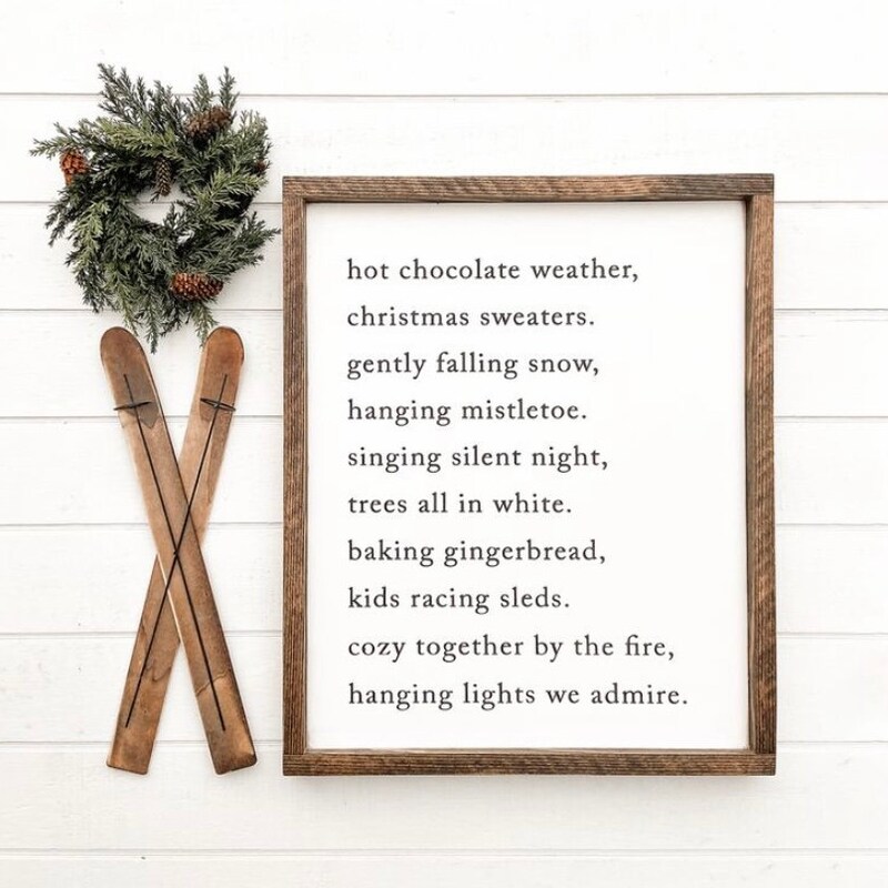 Hot Cocoa Poem - Etsy