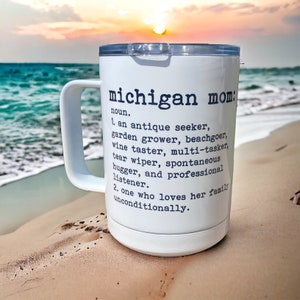 Michigan Wood Sign Hand Painted Framed Sign Definition of a Michigander ...