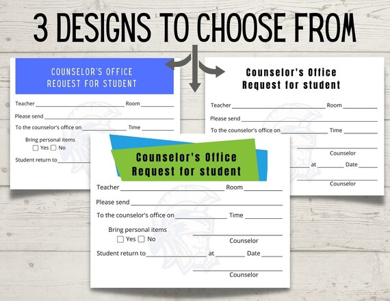 Pass To See Counselor