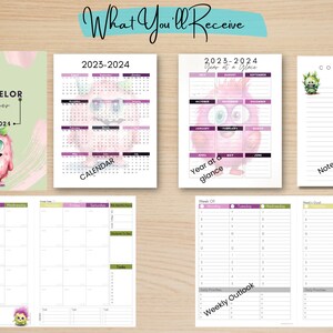 School Counselor Undated Planner 2023-2024, Counselors Printable ...
