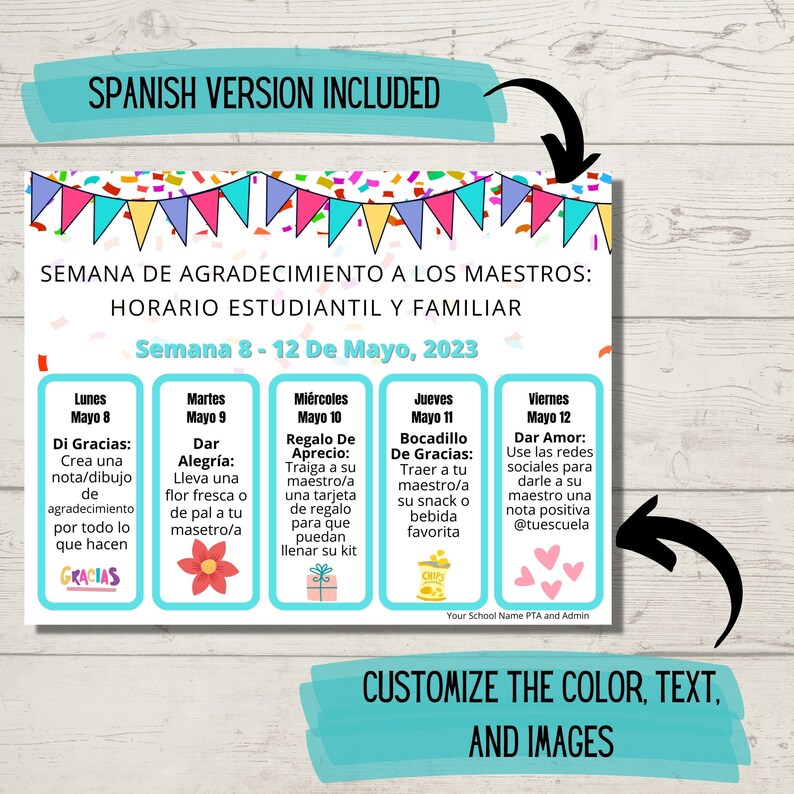 Teacher Appreciation Week Printable, Teacher Appreciation Week ...