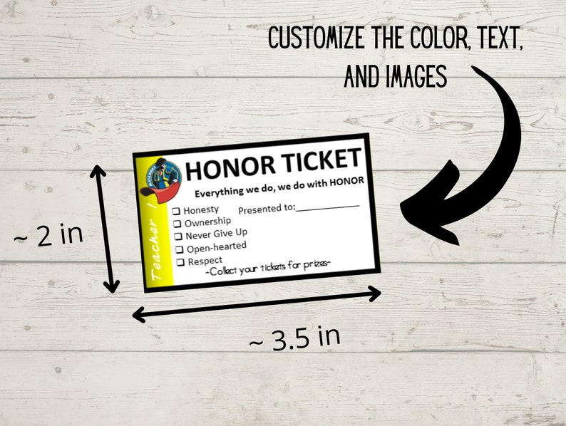 Custom Positive Behavior Tickets | School-wide PBIS | PBIS Tickets - Etsy