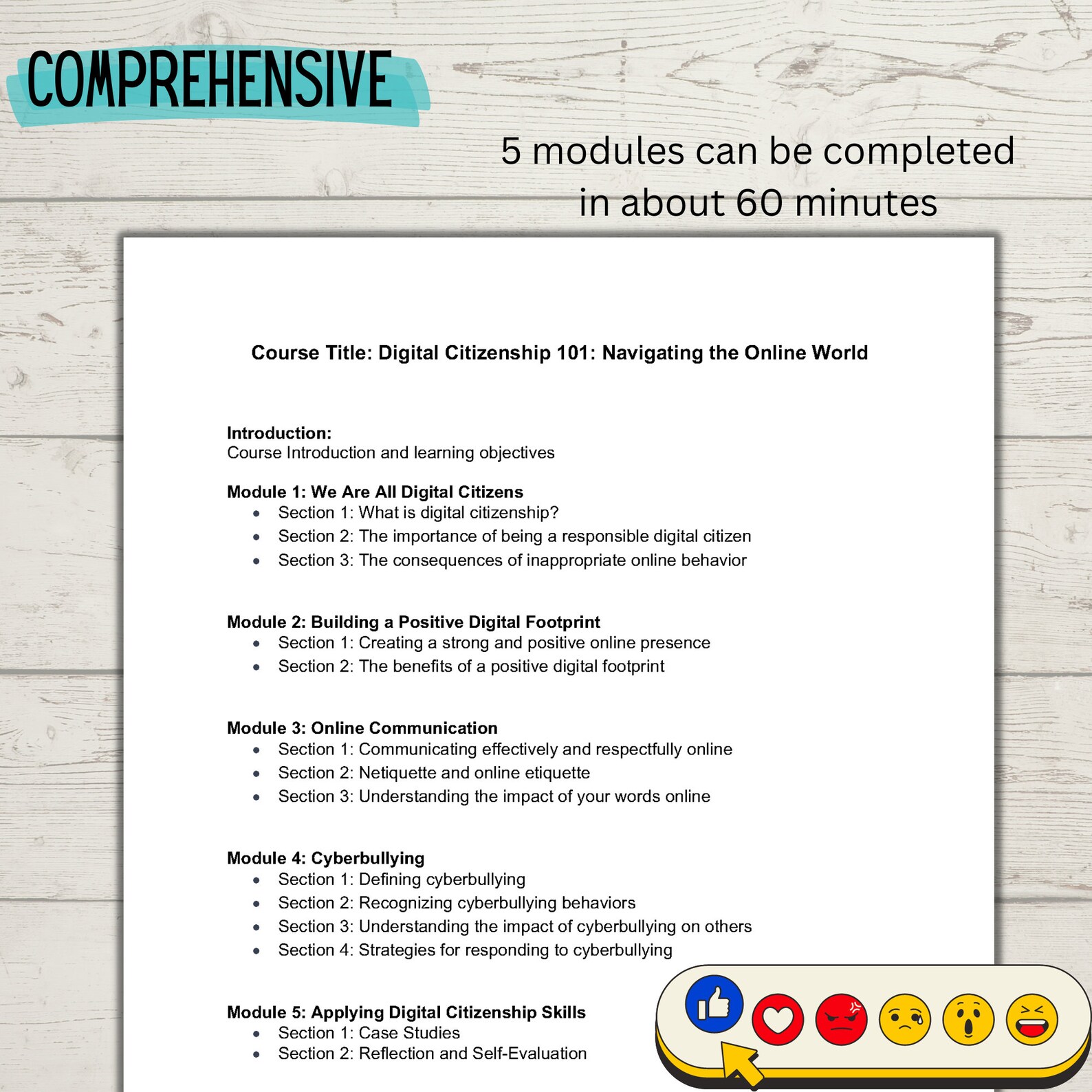 Cyberbullying Prevention Lesson, Internet Safety Course, Digital ...