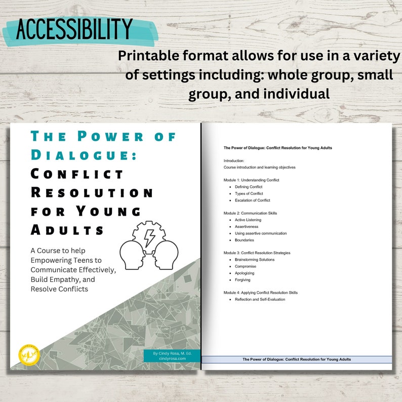 Conflict Resolution Lesson for Middle and High School Students ...