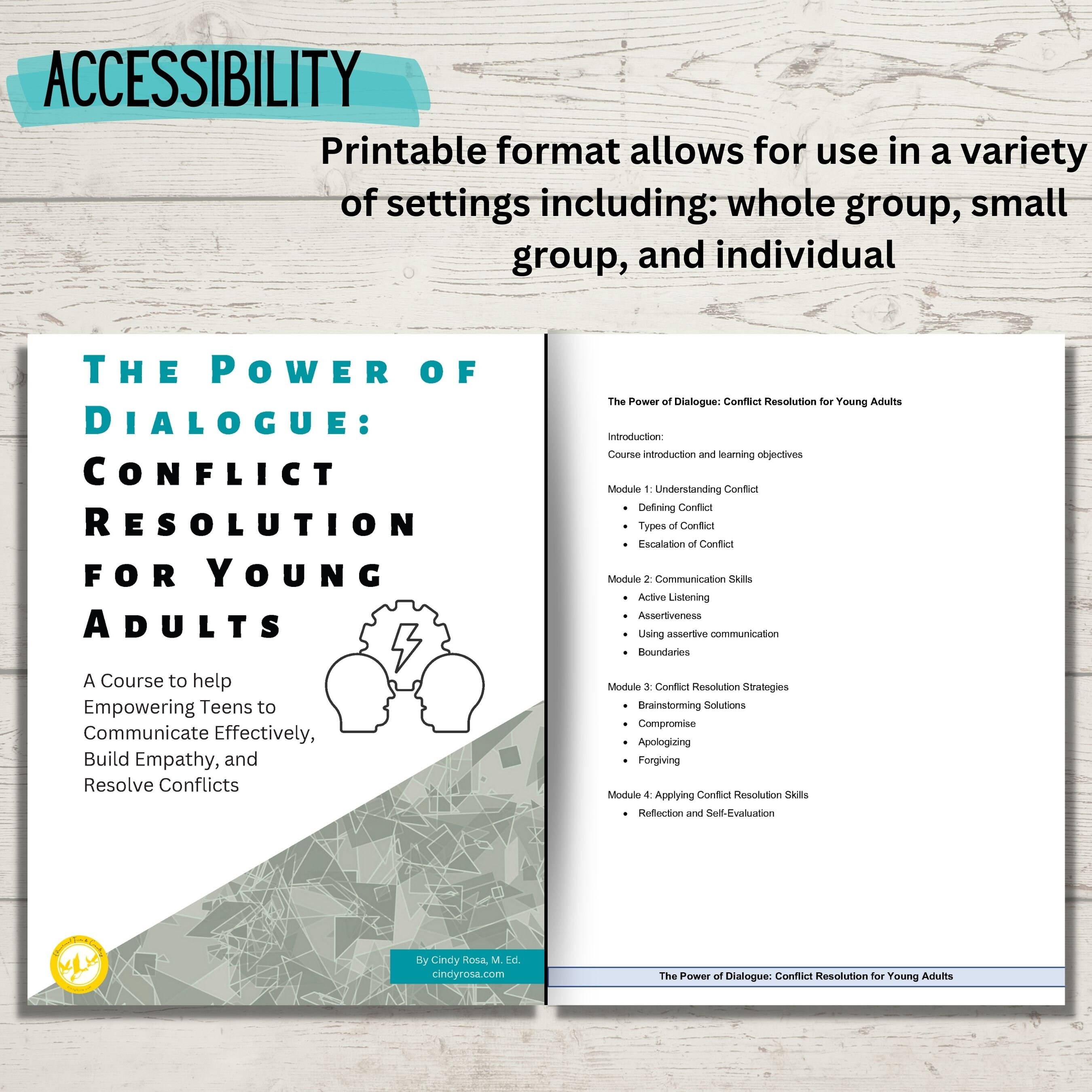 Conflict Resolution Lesson for Middle and High School Students ...