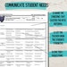 Editable MTSS Student Notes Form Template Printable for Counselors and ...