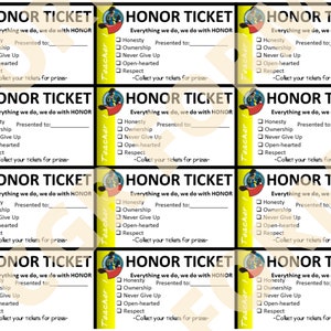 Custom Positive Behavior Tickets | School-wide PBIS | PBIS Tickets - Etsy