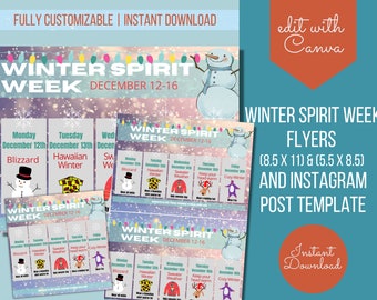 School Incentive Program Flyer Editable Template Printable - Etsy