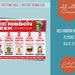 Red Ribbon Week Schedule Activity Flyer Printable for School PTA | PTO ...