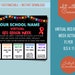 Red Ribbon Week Virtual Schedule Activity Flyer Printable for School ...