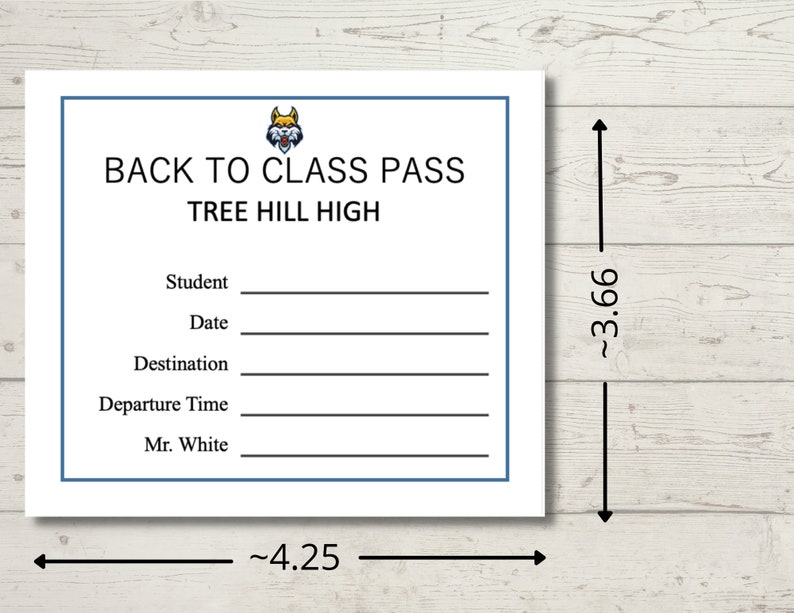 Customizable Back to Class Pass Counselor | AP | Principal | Nurse ...