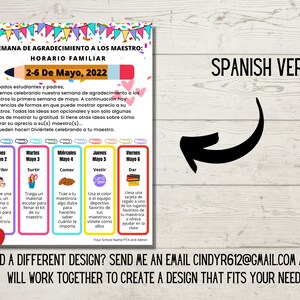 Editable Teacher Appreciation Family Newsletter Printable - Etsy