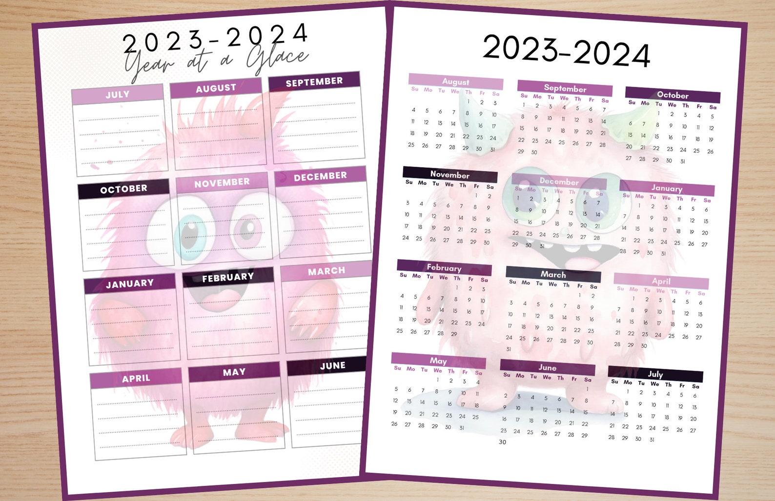 School Counselor Undated Planner 2023-2024, Counselors Printable ...