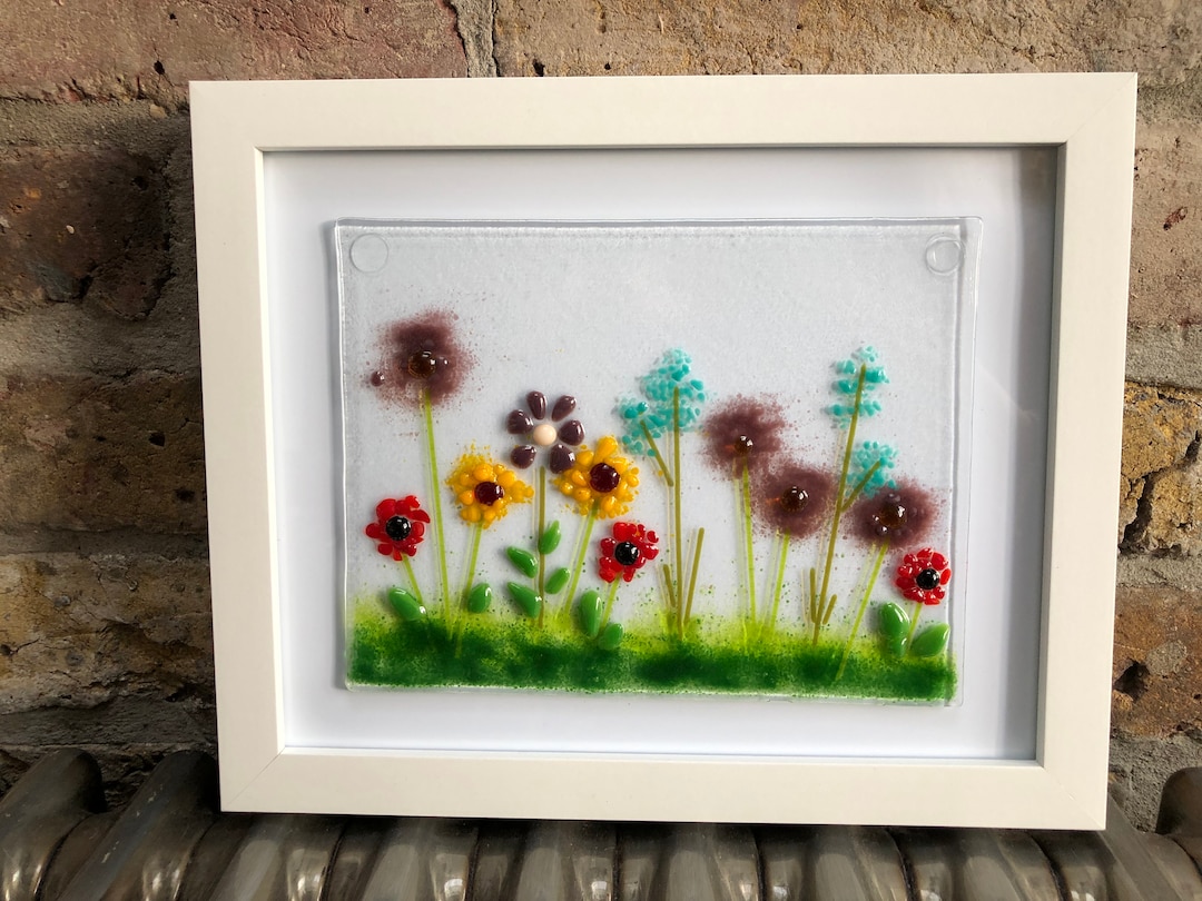 Fused-glass Tree Panel - Etsy