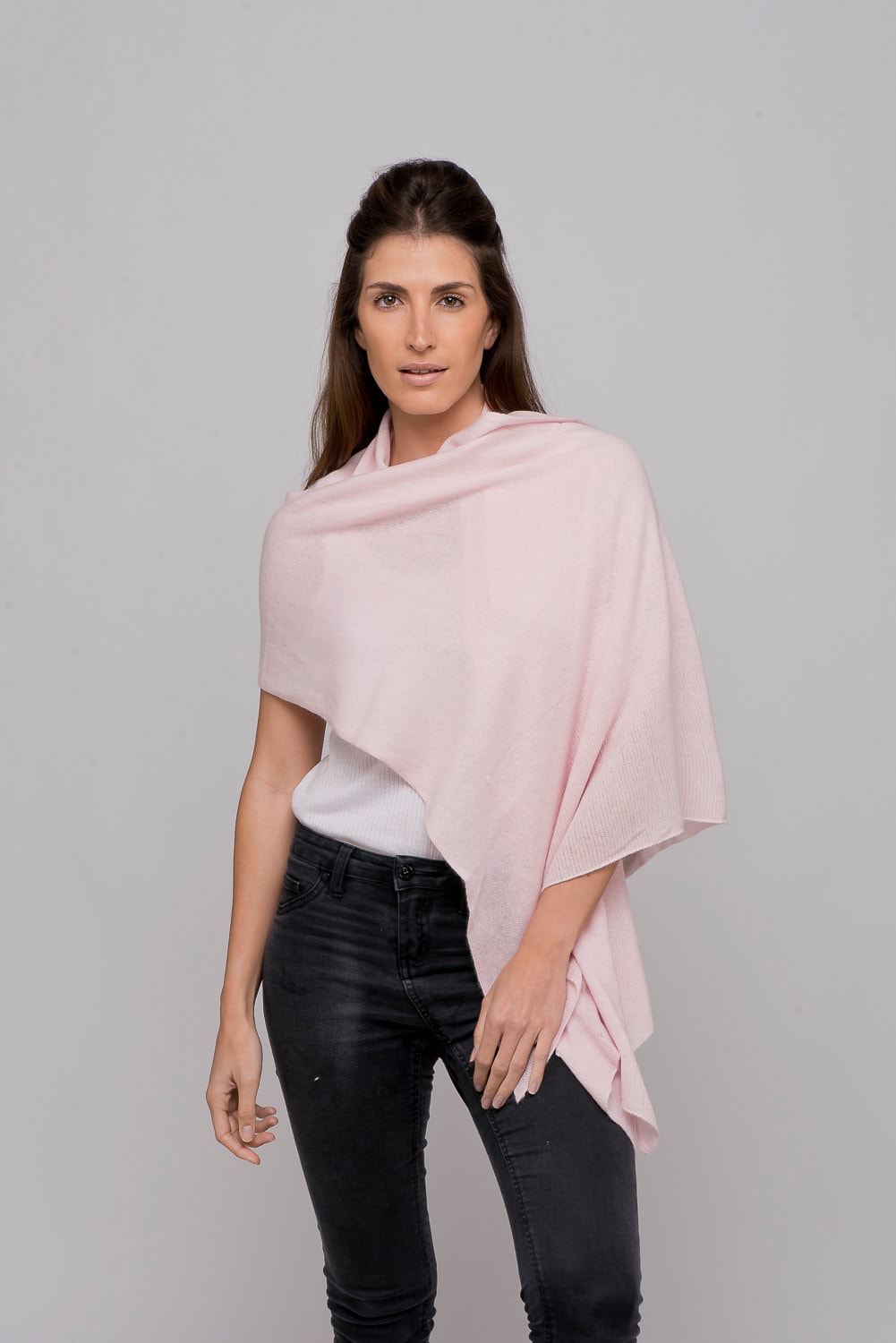 Pink Cashmere Wrap/light Pink Pure Cashmere Wrap/light Pink - Etsy