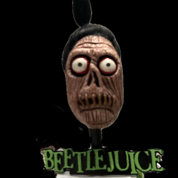 Beetlejuice Bob Head - Etsy