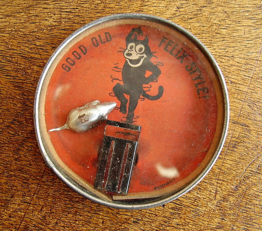 Rare 1920s 1930s Felix the Cat Dexterity Puzzle Game Mouse Trap Good ...