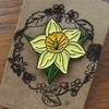 Daffodil Enamel Pin Badge - Etsy