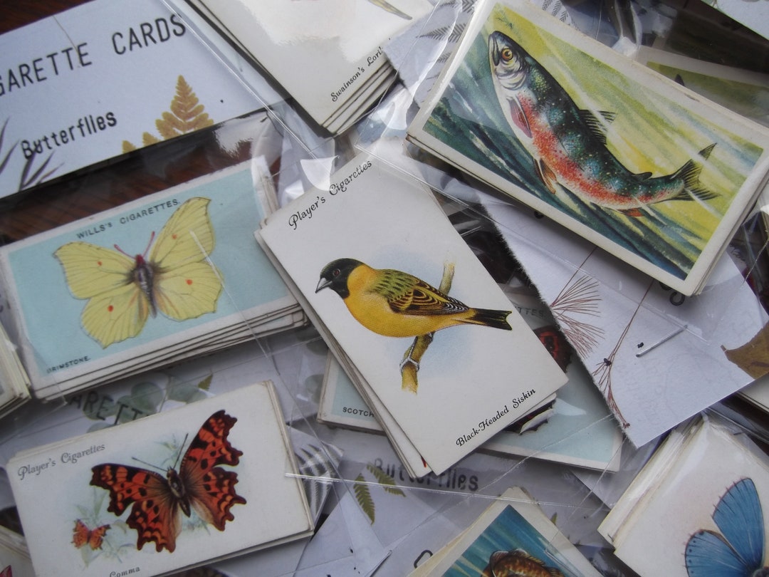 Vintage Cigarette Cards 10 Pack - Etsy