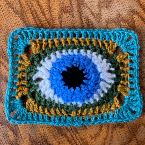 Eye Crochet Sweater - Etsy