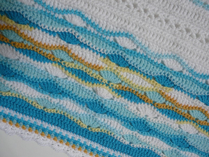 English Dutch Crochet Pattern Baby Blanket our Little - Etsy